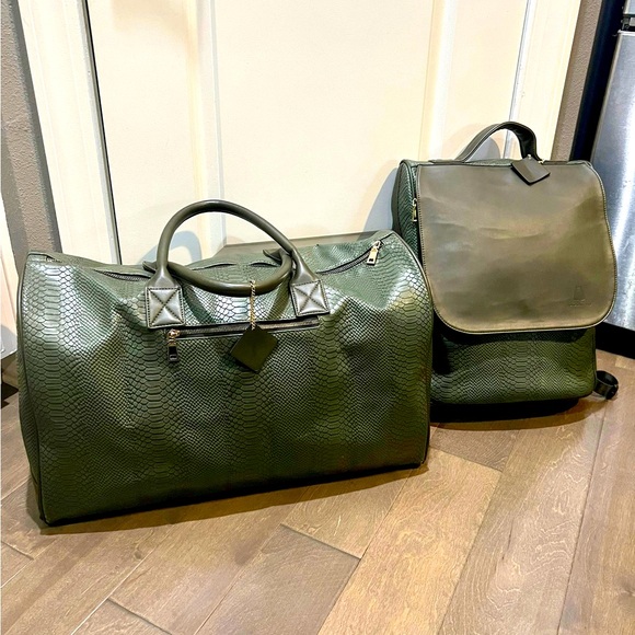 Bags | Tote Carry Travel Bags Set | Poshmark
